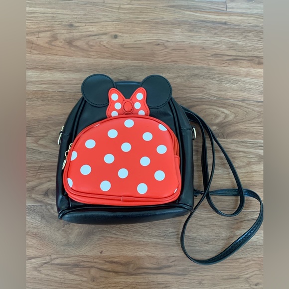 Bags | Minnie Mouse Mini Backpack | Poshmark